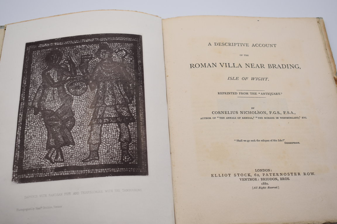 A Descriptive Account of the Recently Discovered Roman Villa at Brading ...