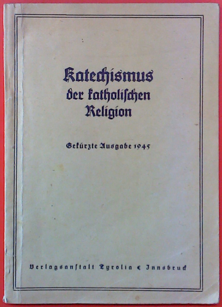 katechismus der katholischen religion - ZVAB