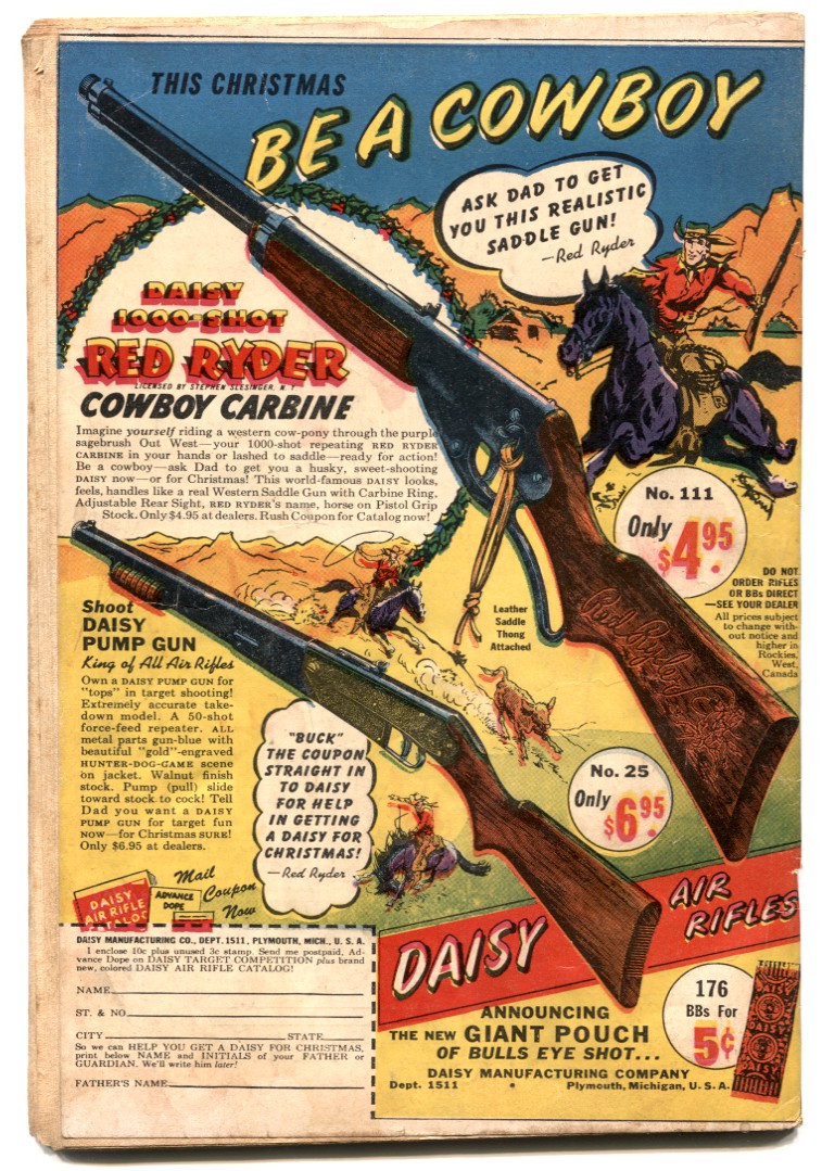 Danger Trail #4 1951- Last King Faraday- Rare DC Comic VG+: (1951 ...