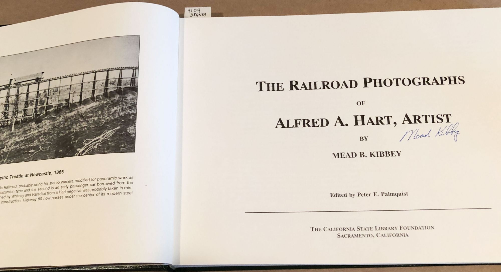 The Railroad Photographs of Alfred A. Hart, Artist by Mead Kibbey: Near ...