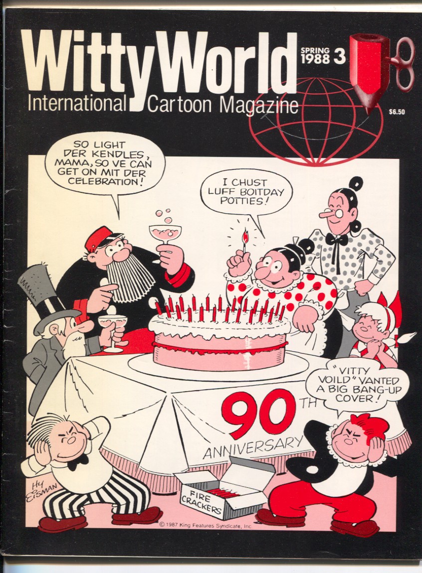 Witty World #3 1988-International Cartoon Magazine-Katzenjammer Kids ...