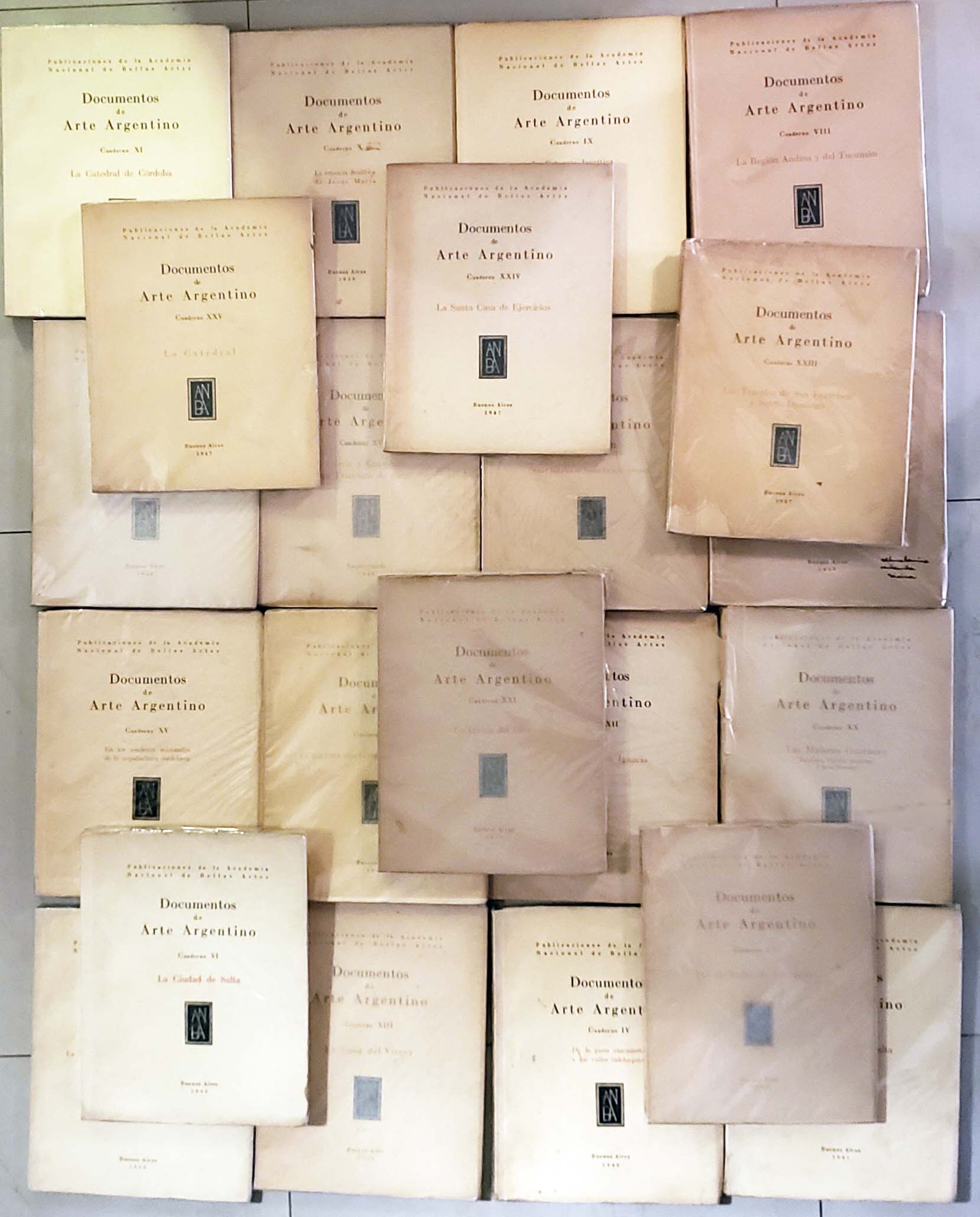 Documentos de Arte Argentino de Torres Revello José, Buschiazzo Mario J ...