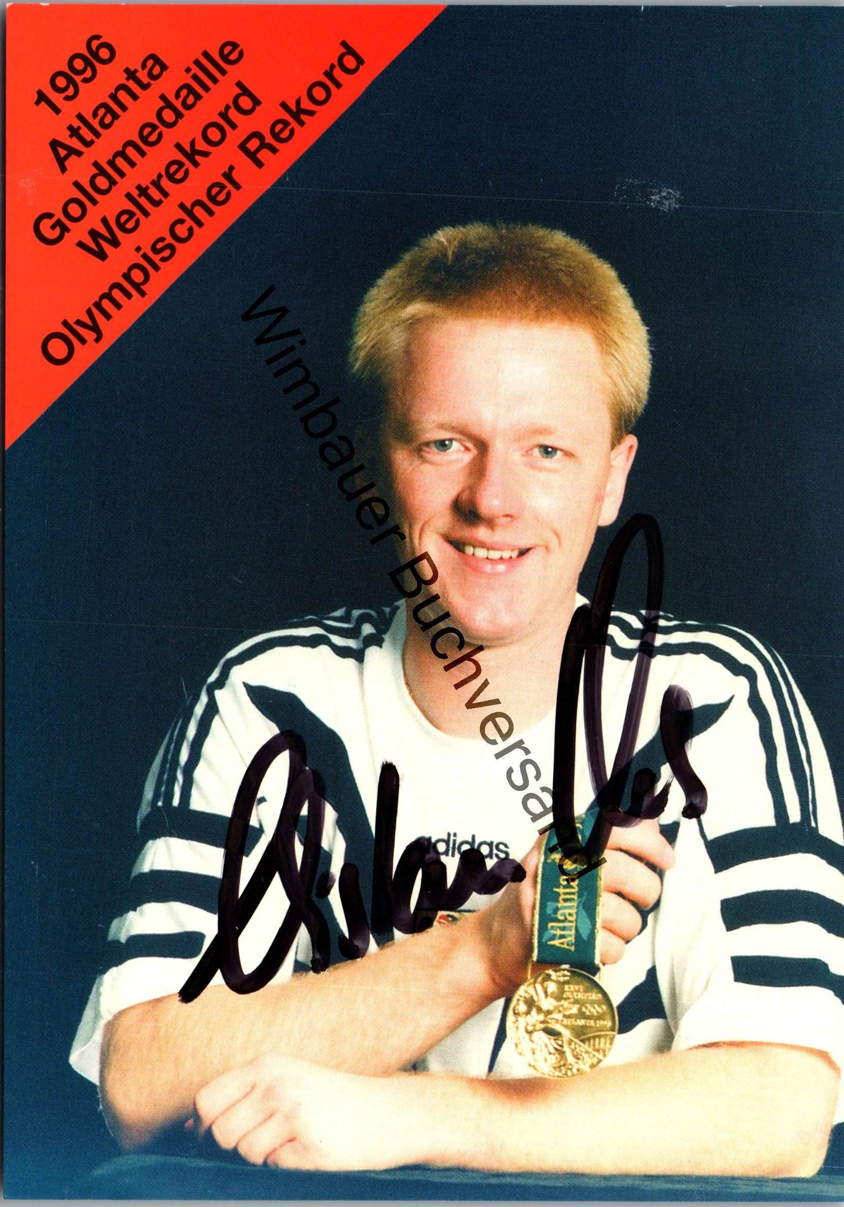 Original Autogramm Christian Klees (*1968 Sportschütze) /// Autogramm ...