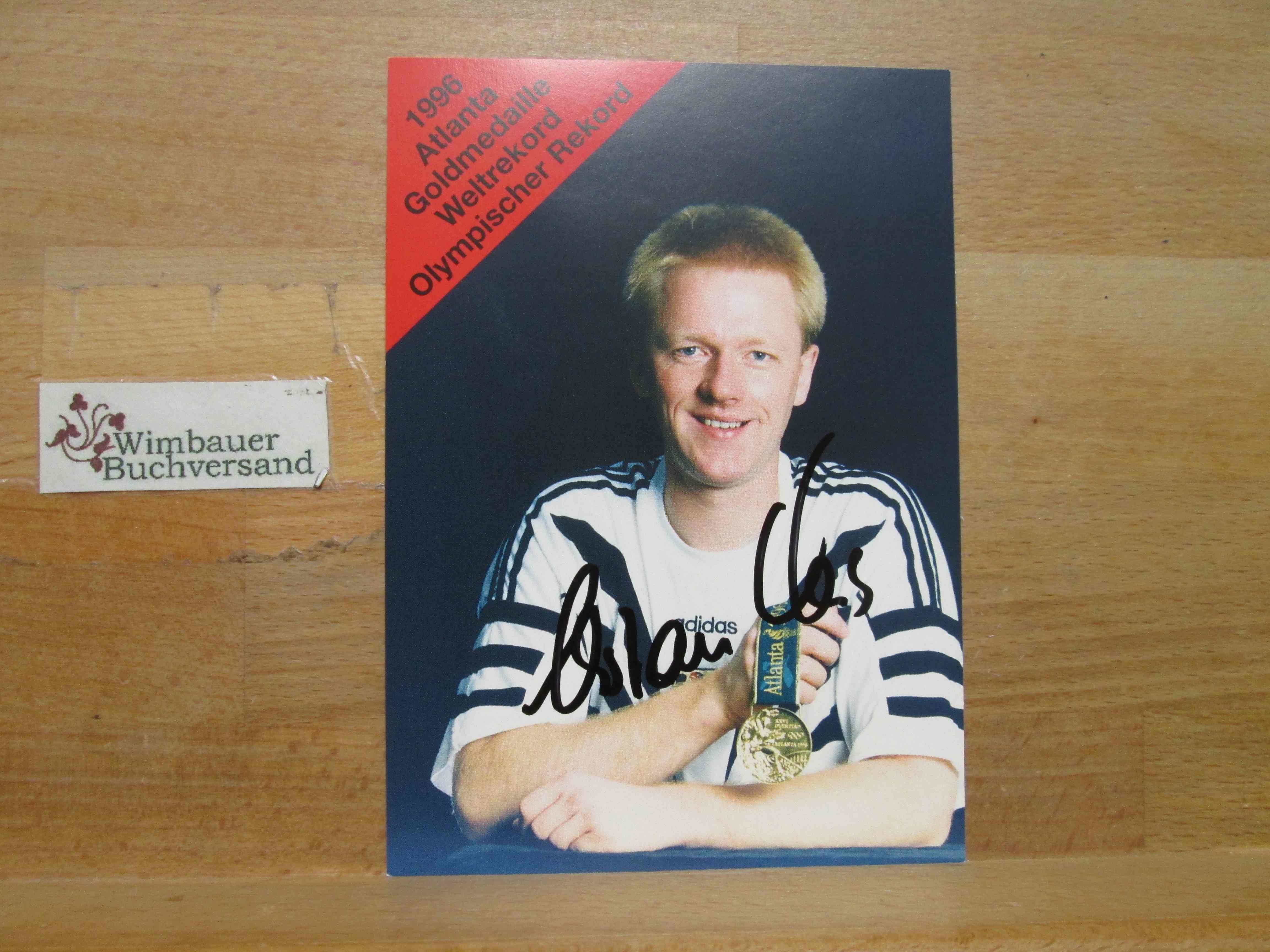 Original Autogramm Christian Klees (*1968 Sportschütze) /// Autogramm ...