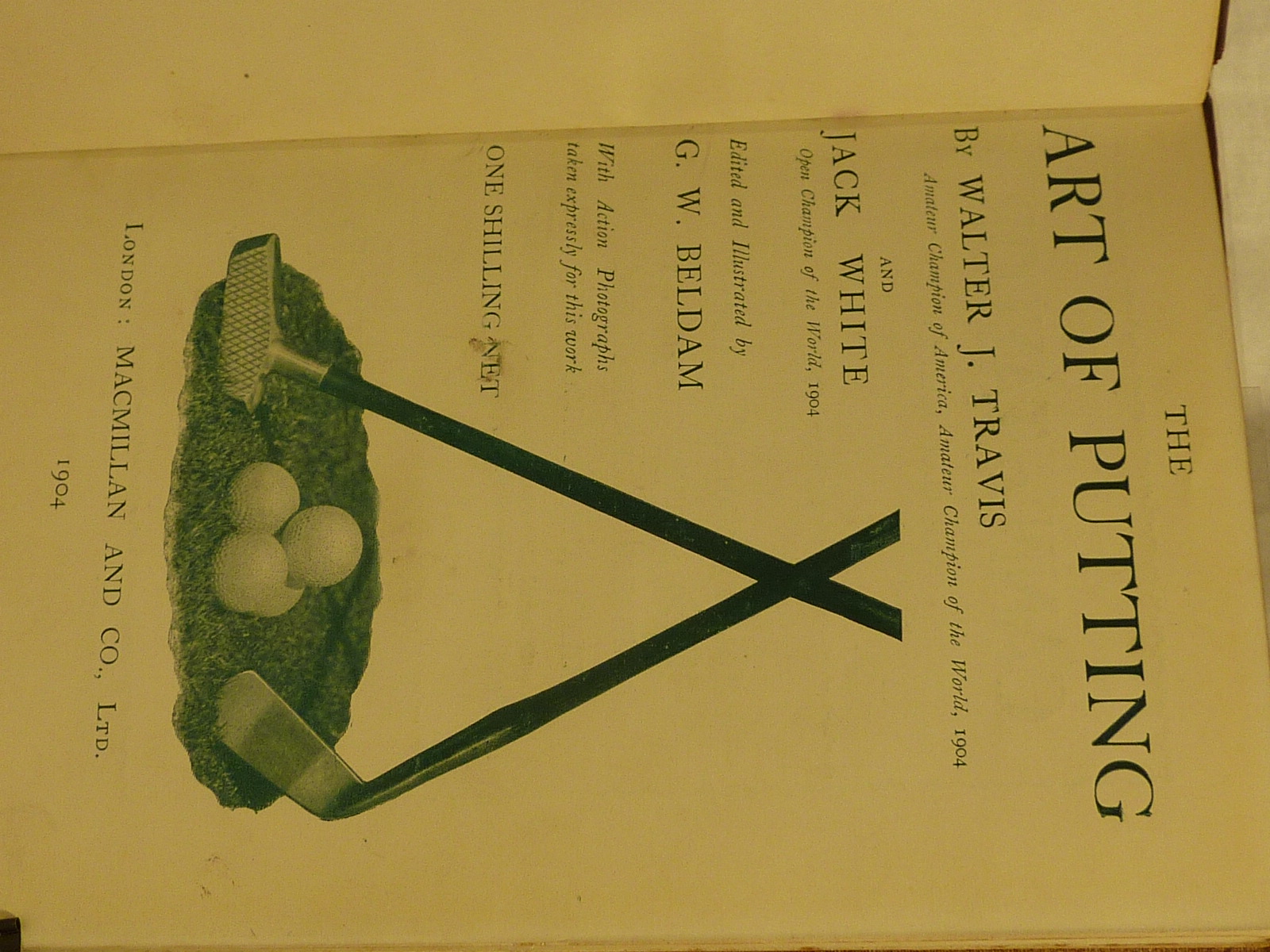 The Art of Putting by Travis, Walter J. & White, Jack: Fine Quarter ...