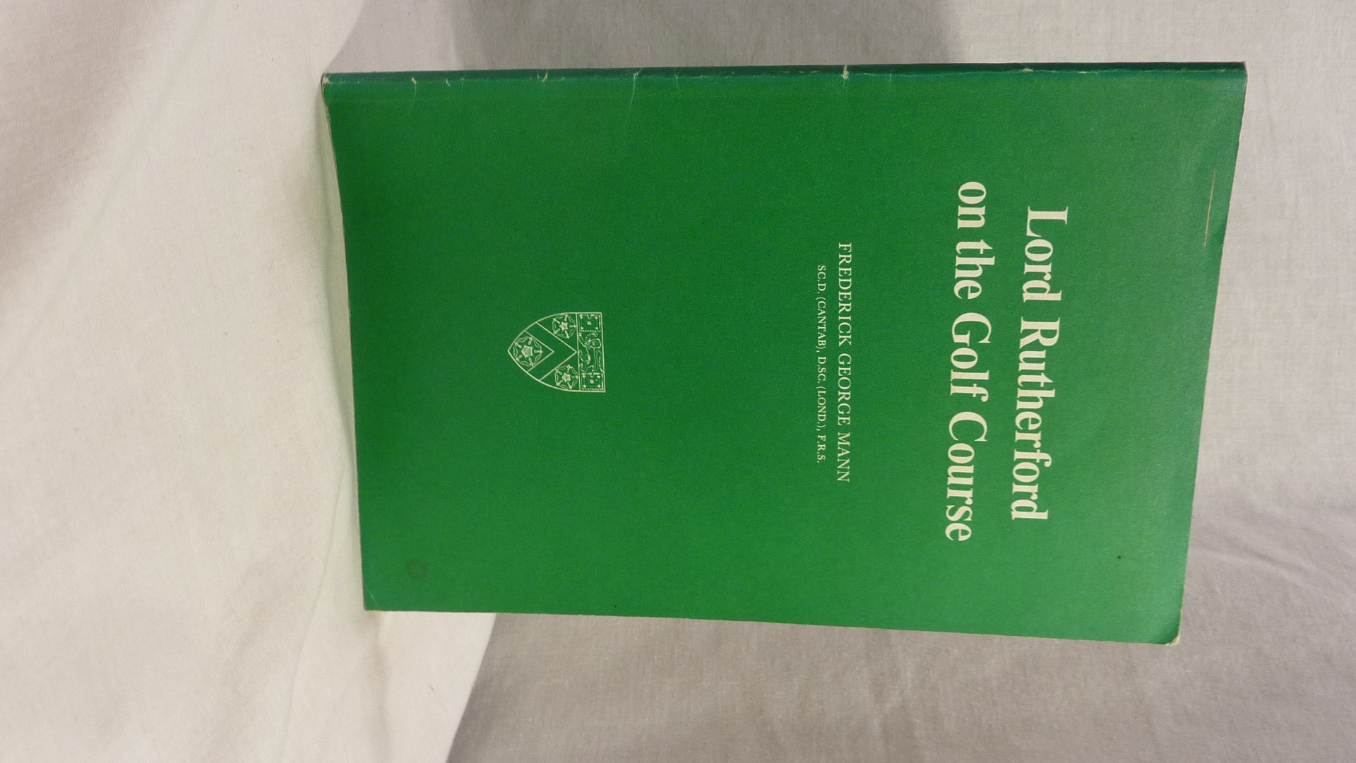 Lord Rutherford on the Golf Course by Mann, Frederick George: Very Good ...