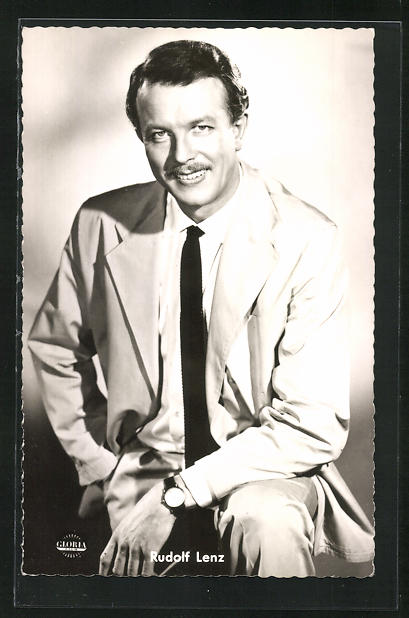 Ansichtskarte Schauspieler Rudolf Lenz in Heimatlos: Manuskript ...