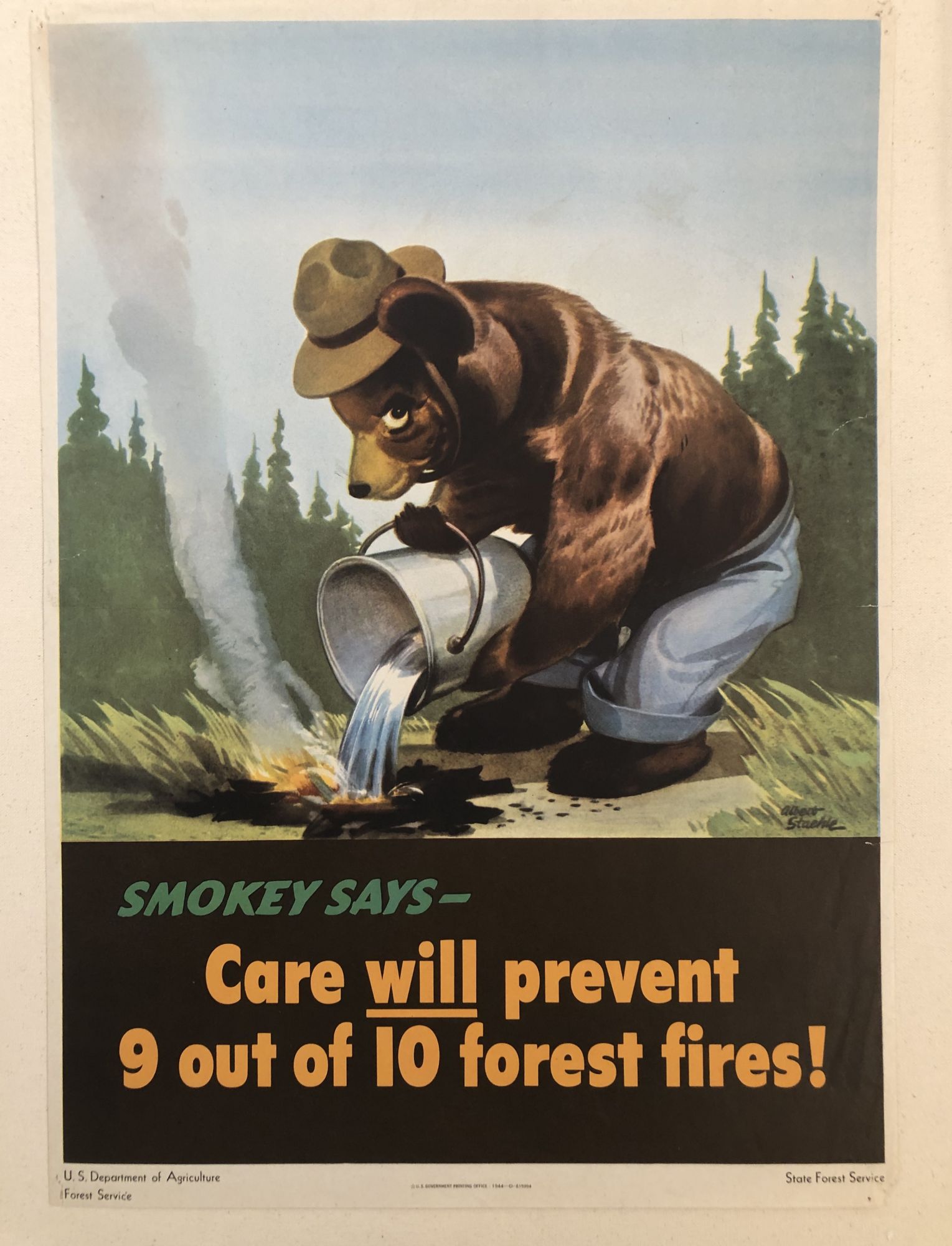 Value Of Smokey Bear Posters