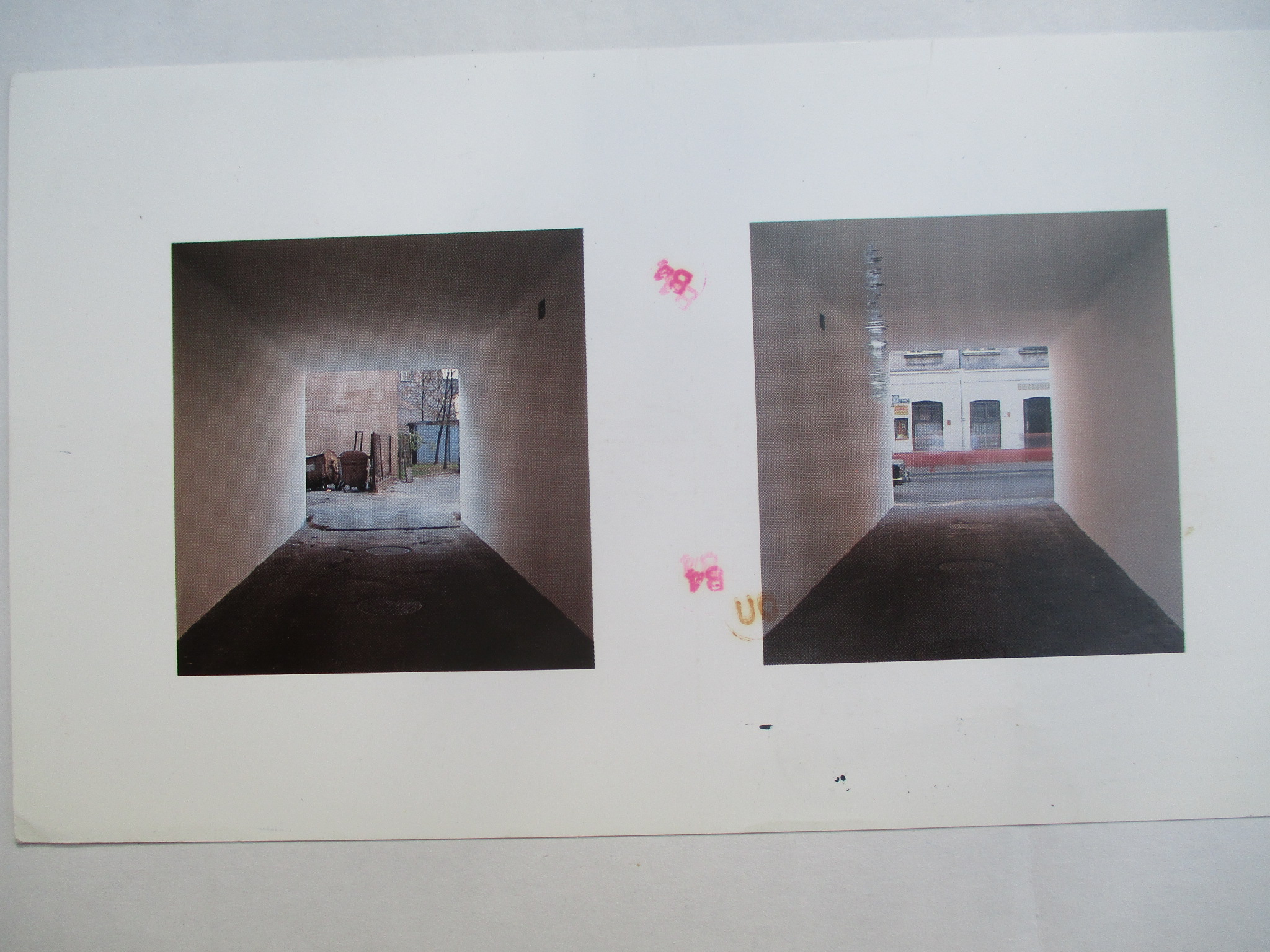 Karin Sander Installation S. Bitter Larkin 1991 Exhibition invite ...