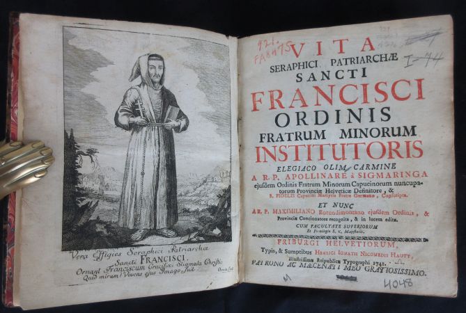 Vita Seraphici Patriarchae Sancti Francisci Ordinis Fratum Minorum ...