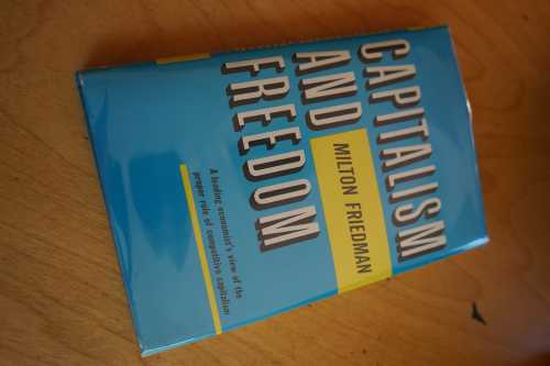 Capitalism And Freedom By Friedman Milton Fine Hardcover 1962 1st