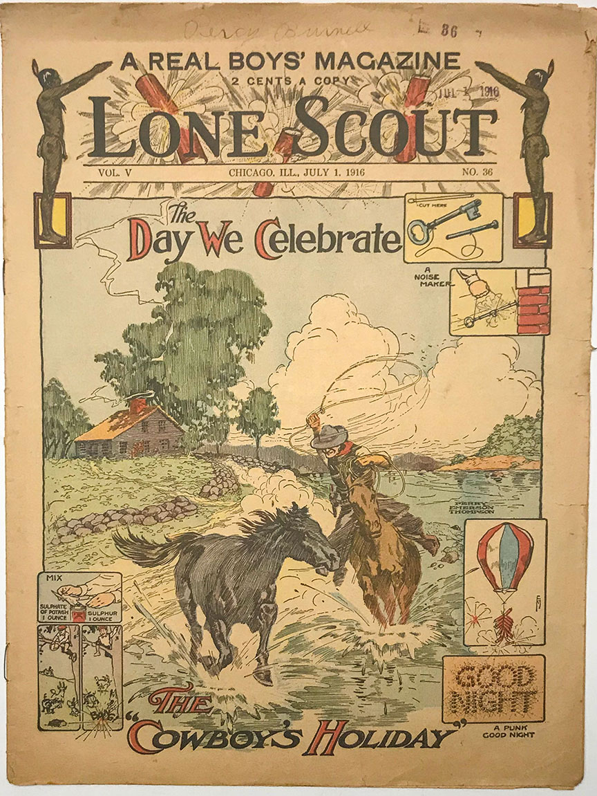 Lone Scout: A Real Boys' Magazine, 1 July 1916 by Boyce, W. D. (Ed ...
