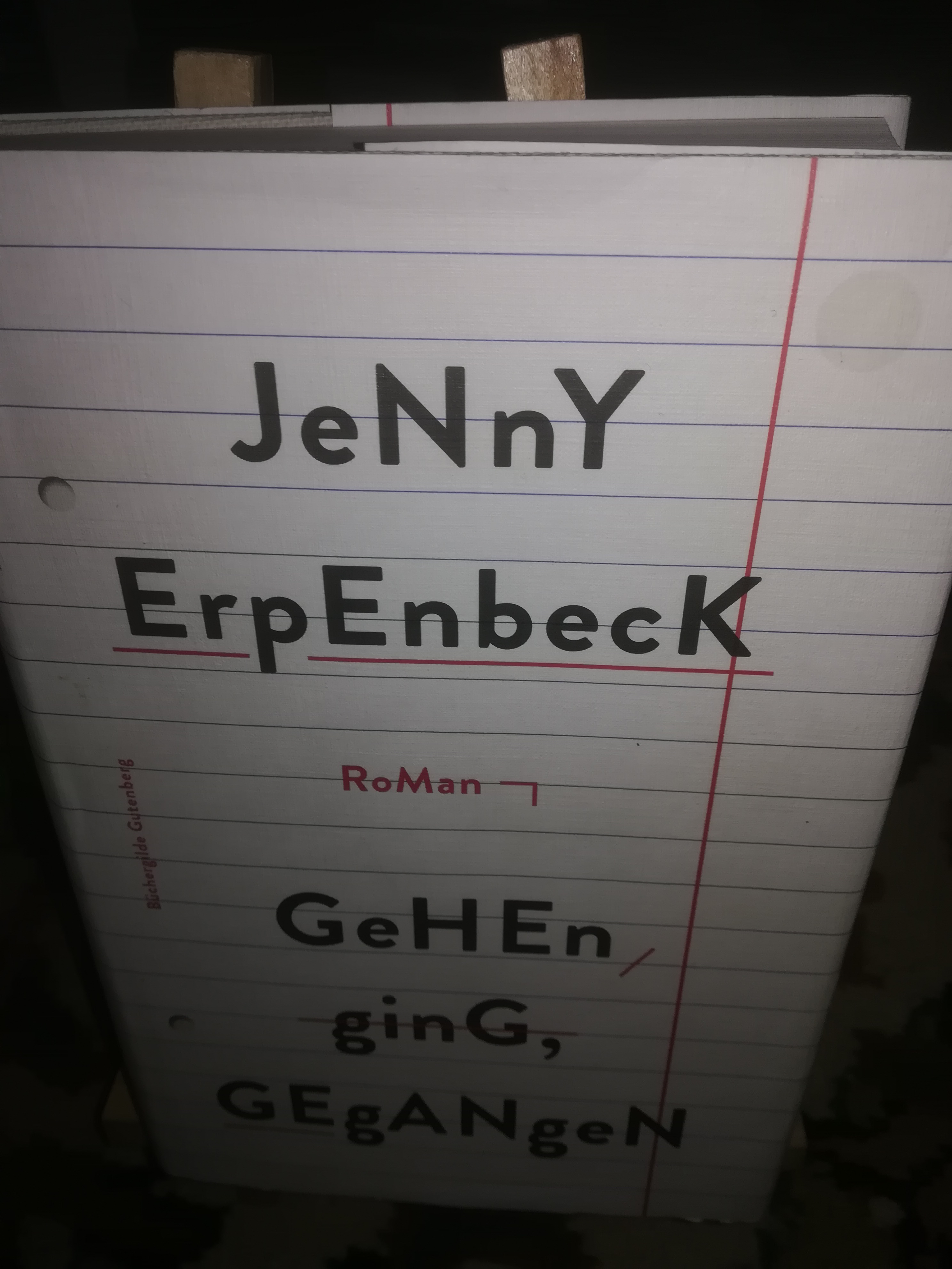 Gehen ging gegangen von Erpenbeck Jenny | Verlag Robert Richter