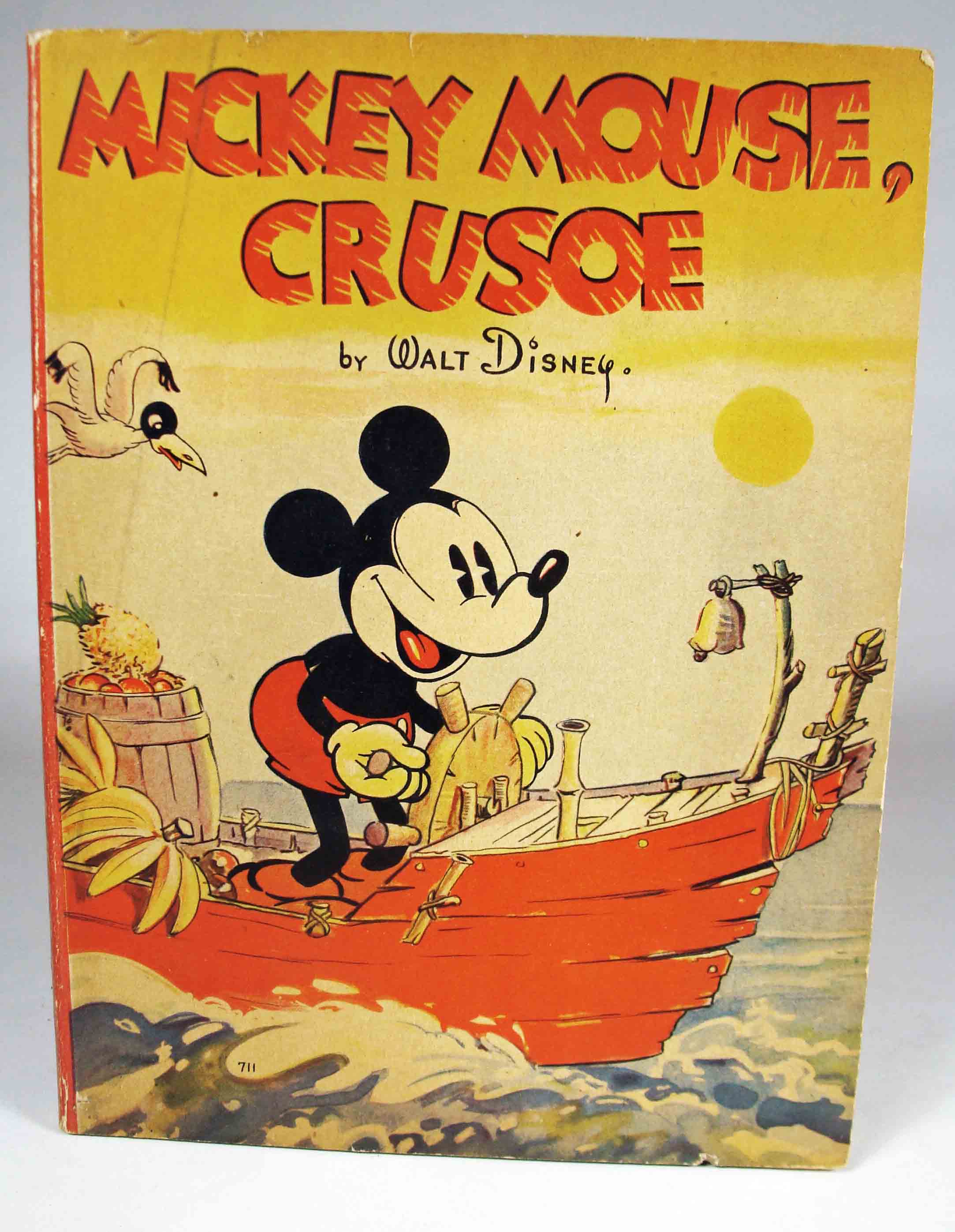 Mickey Mouse Crusoe by Disney, Walt Studios: Near Fine Hardcover (1936 ...