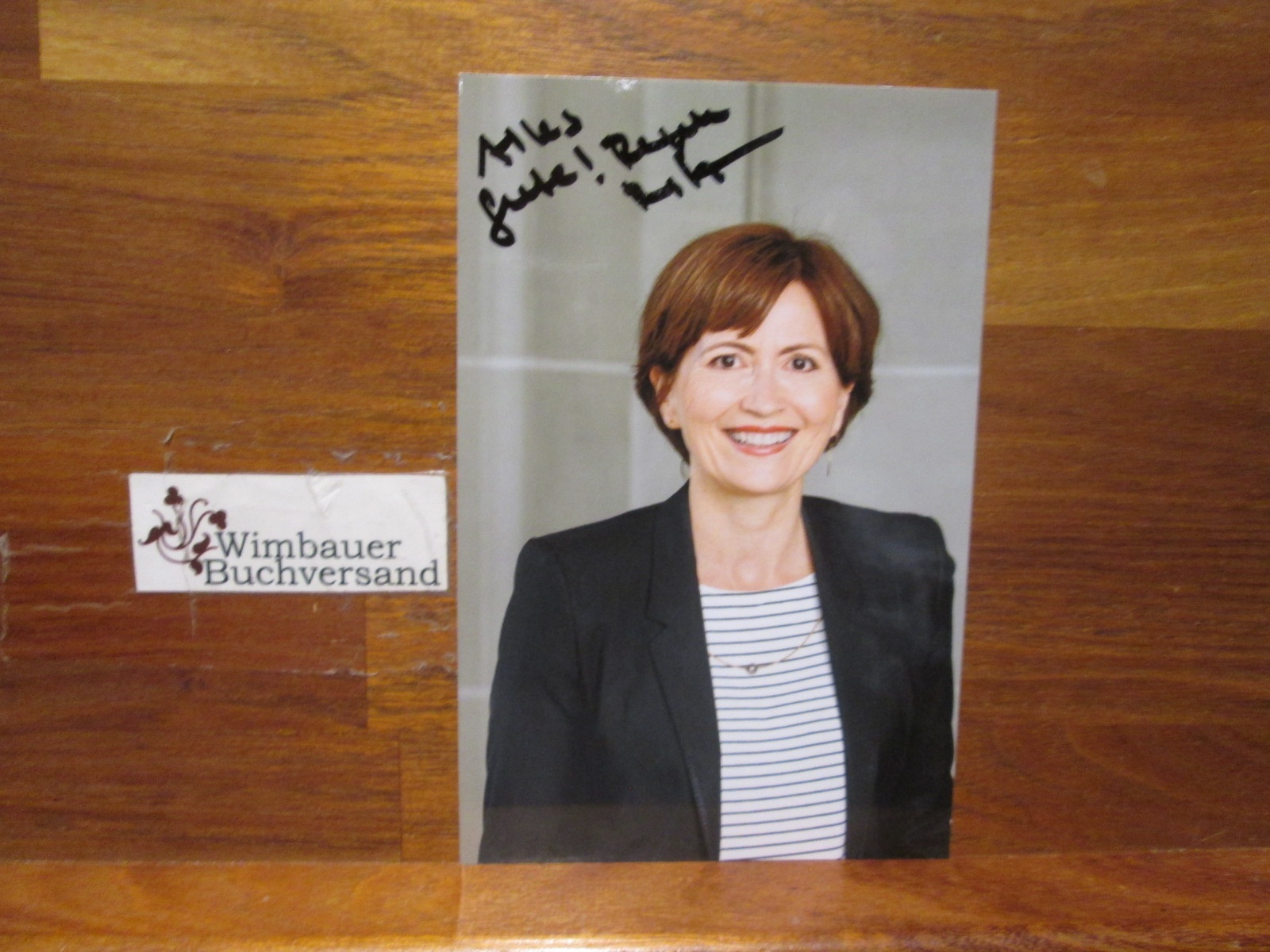 Original Autogramm Regula Rytz Präsidentin Grüne Schweiz /// Autogramm ...