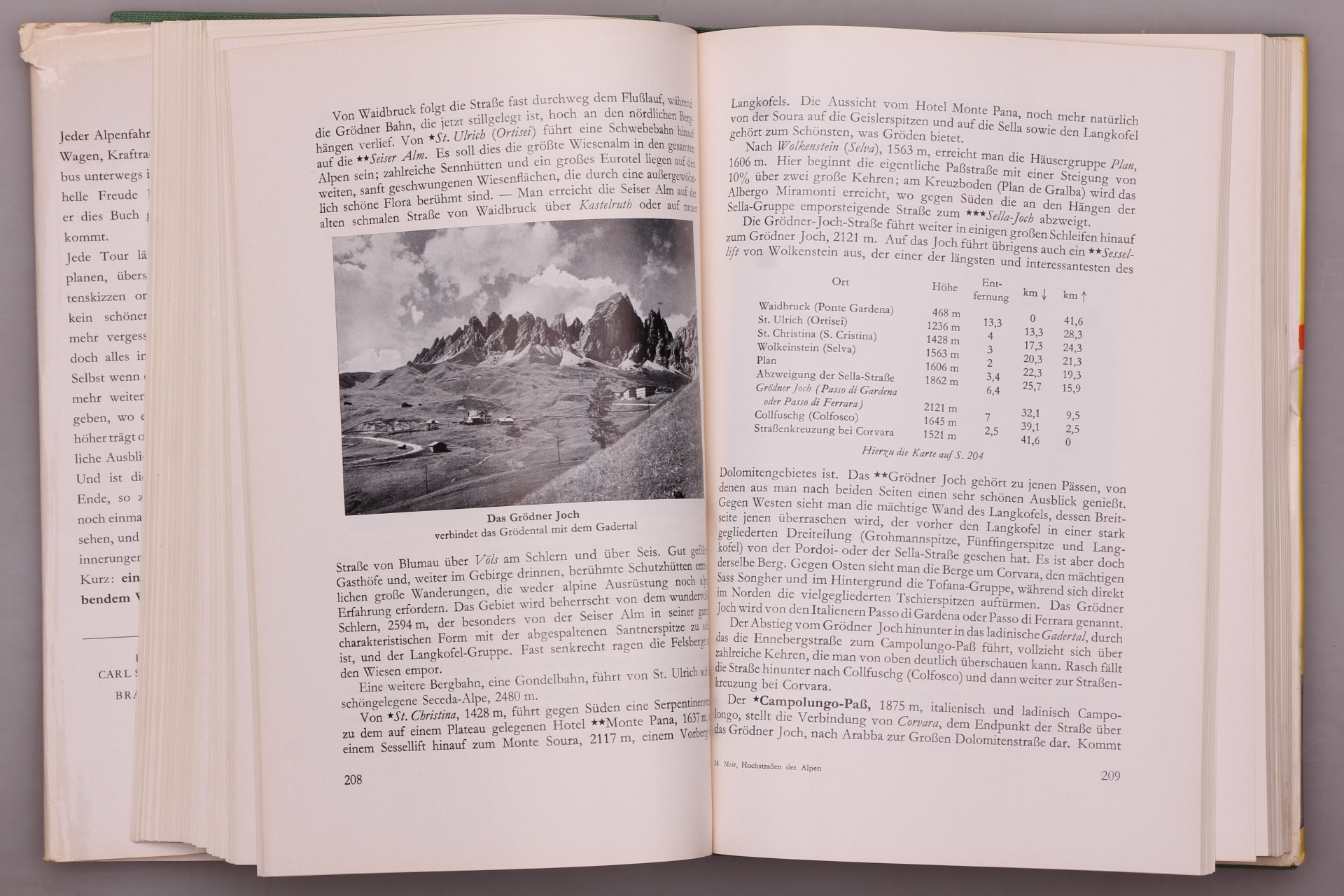 DIE HOCHSTRASSEN DER ALPEN. Ein Autoführer über die Paß- und ...