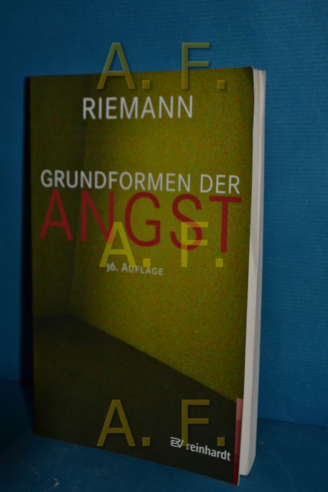 grundformen der angst von fritz riemann - ZVAB
