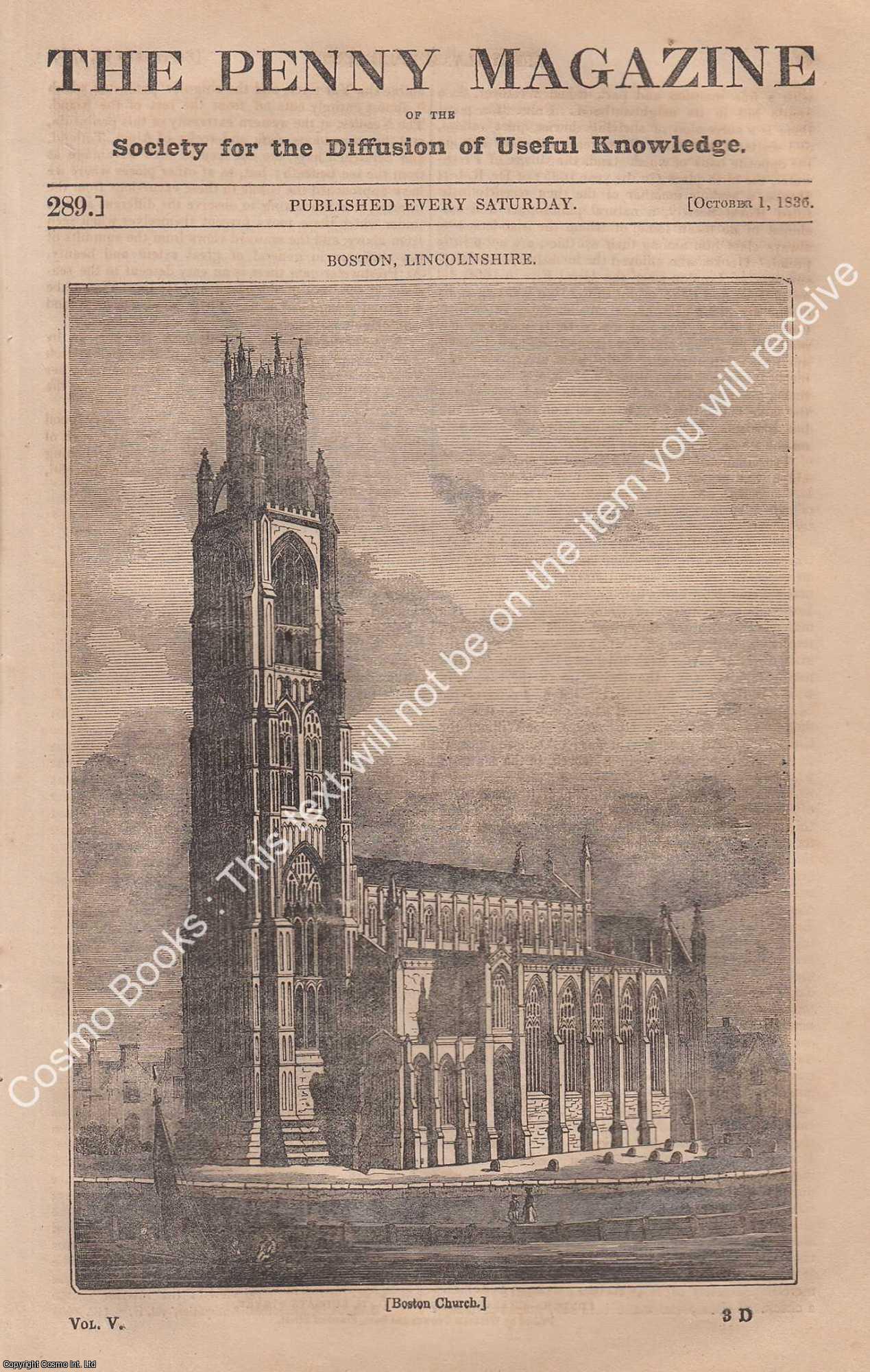 Boston, Lincolnshire; Instruction of The Blind, Especially in Geography ...