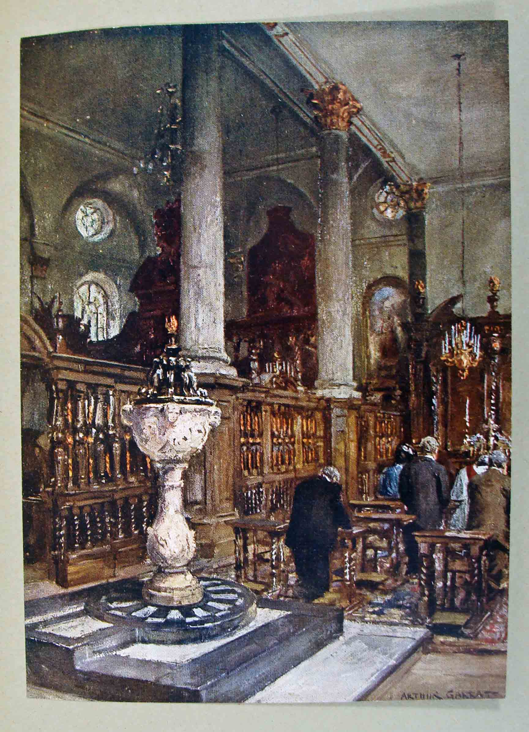 Old London Churches by Benham, William: Near Fine Hardcover (1908 ...