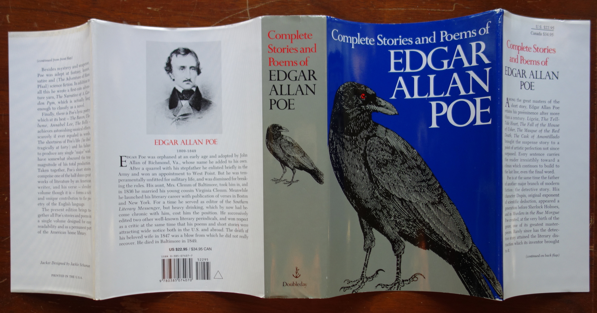 Complete Stories And Poems Of Edgar Allan Poe By Poe Edgar Allan Fine