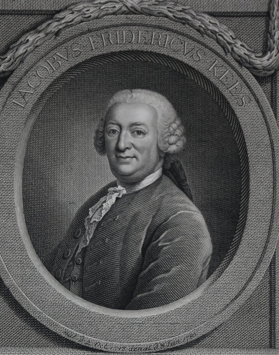 Porträt. Brustporträt in Schriftoval, darunter Schriftsockel ...