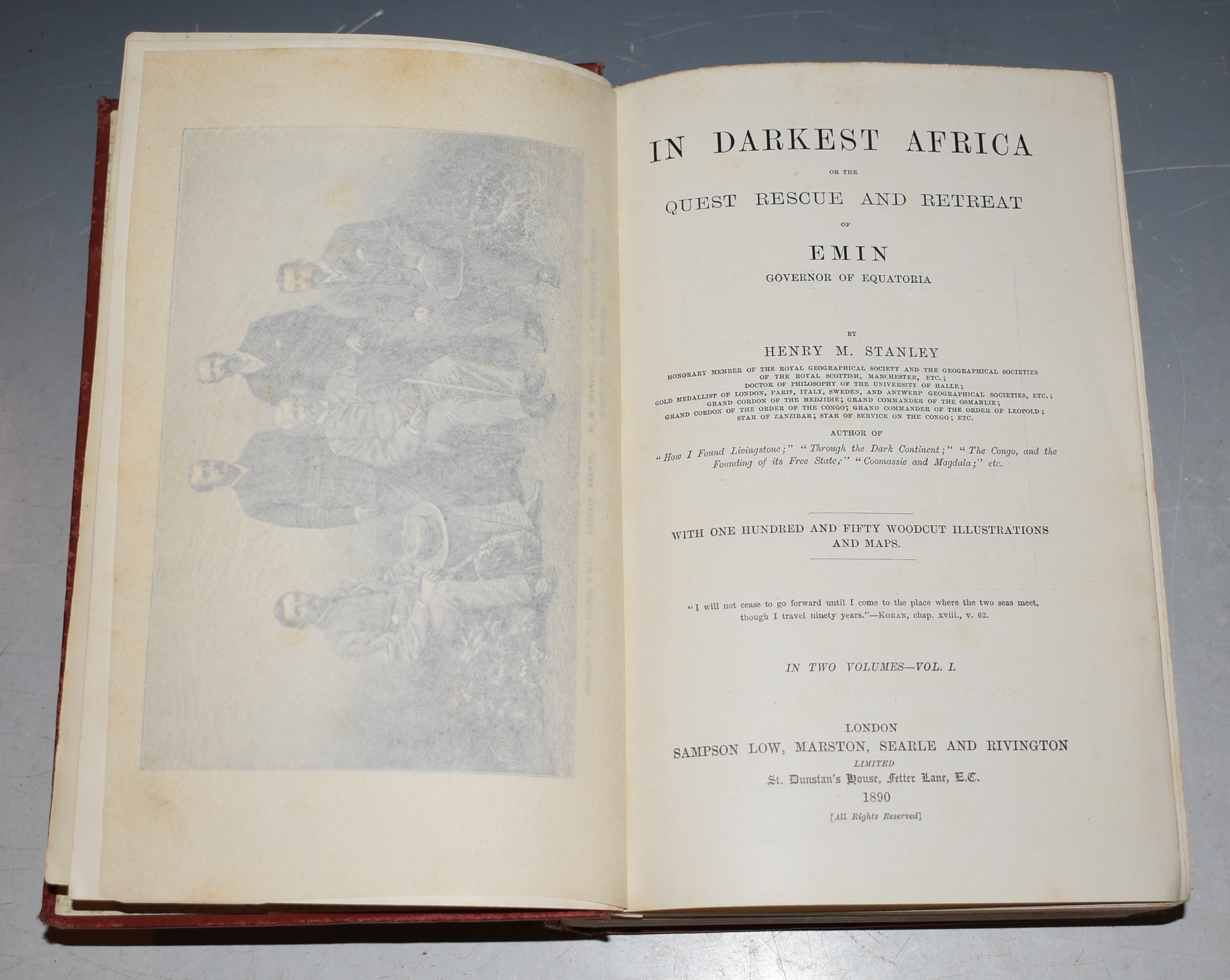 In Darkest Africa. Or: The Quest, Rescue and Retreat of Emin, Governor ...
