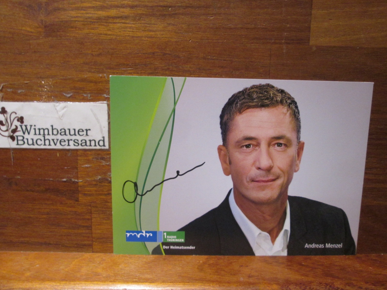 Original Autogramm Andreas Menzel MDR /// Autogramm Autograph signiert signed signee von Menzel ...