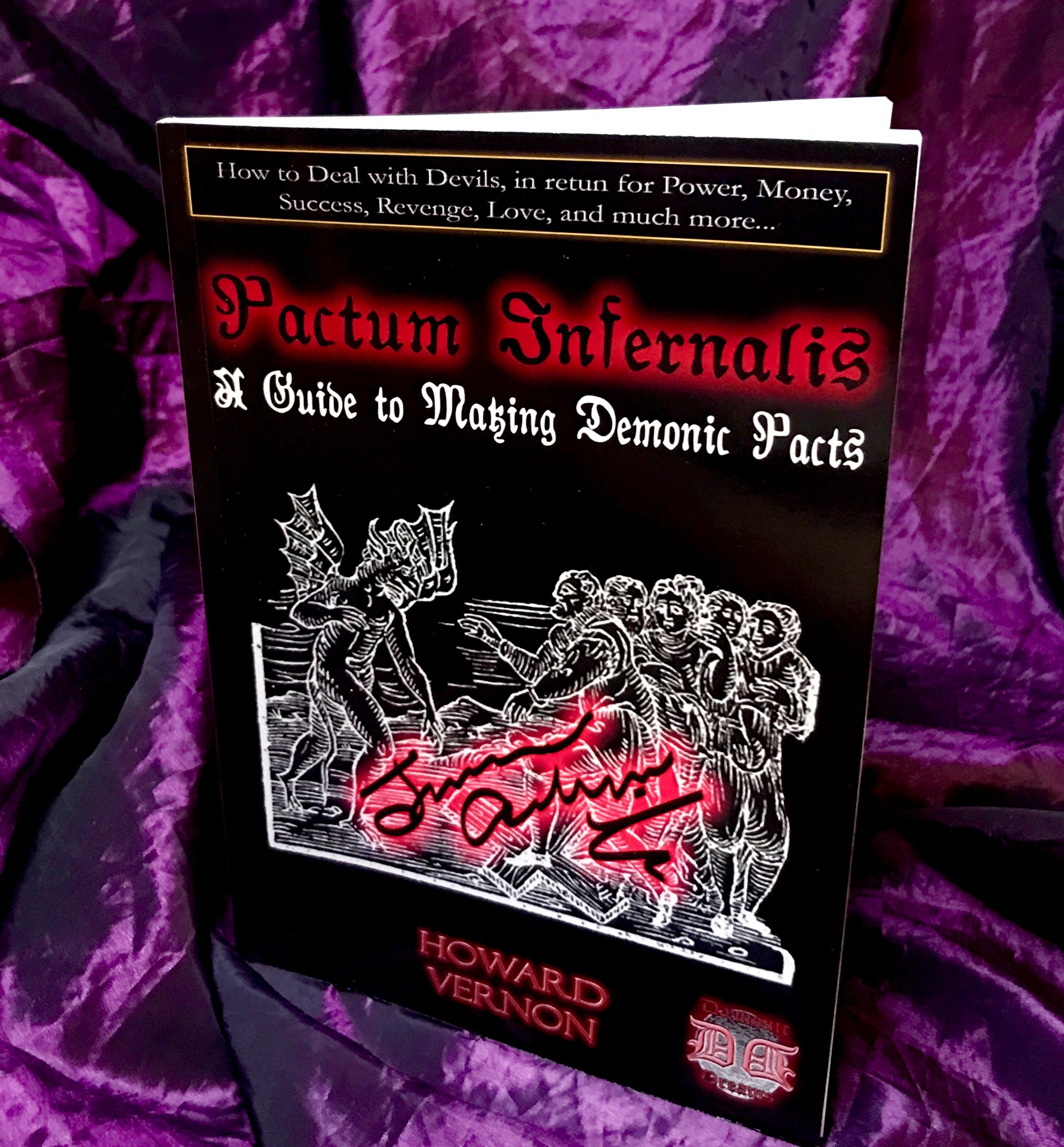 PACTUM INFERNALIS BY HOWARD VERNON - Occult Books Occultism Magick ...
