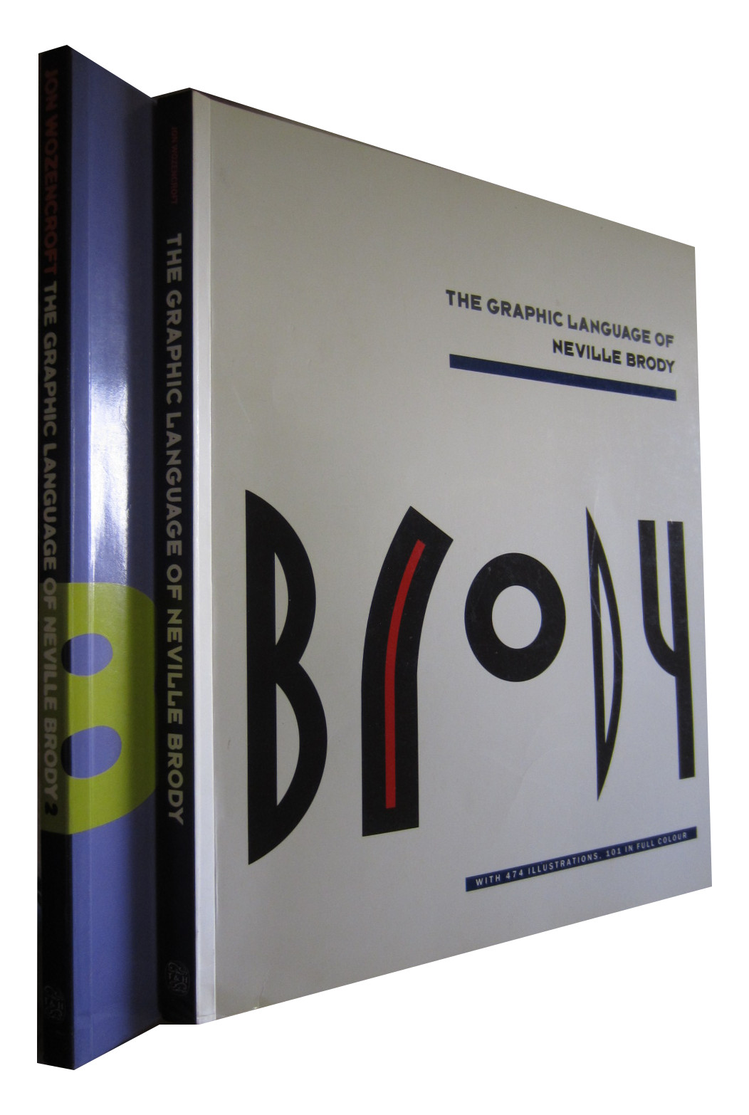 BRODY. The Graphic Language of Neville Brody OBRA COMPLETA en 2 Tomos ...