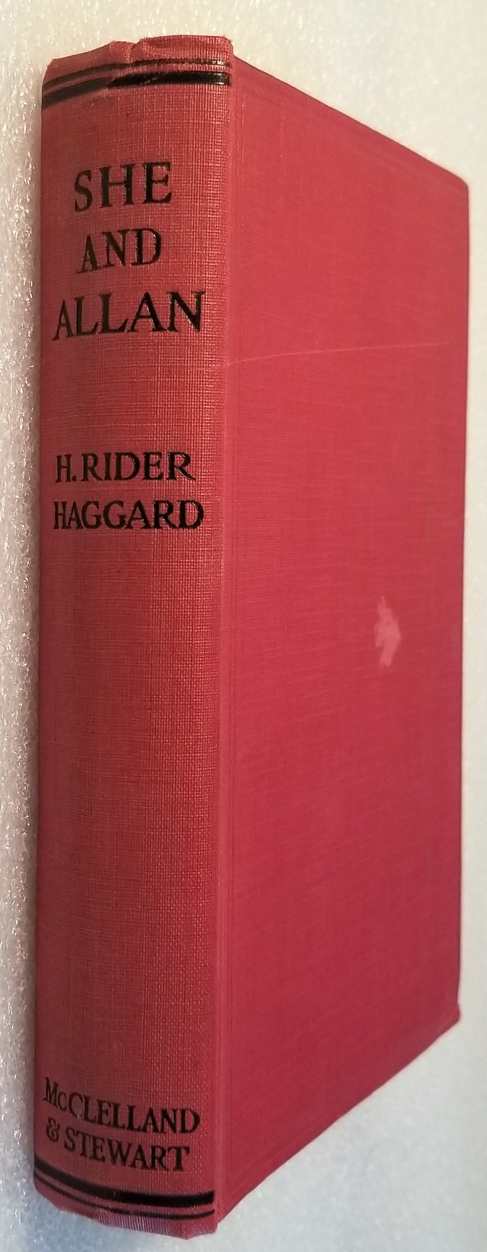She and Allan by H. Rider Haggard: Very Good Hardcover (1921) 1st ...