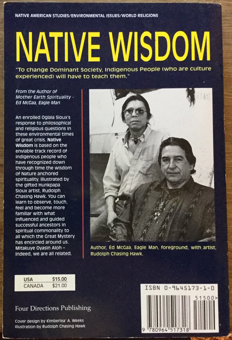 Native Wisdom: Perceptions of the Natural Way by Ed McGaa, Eagle Man ...