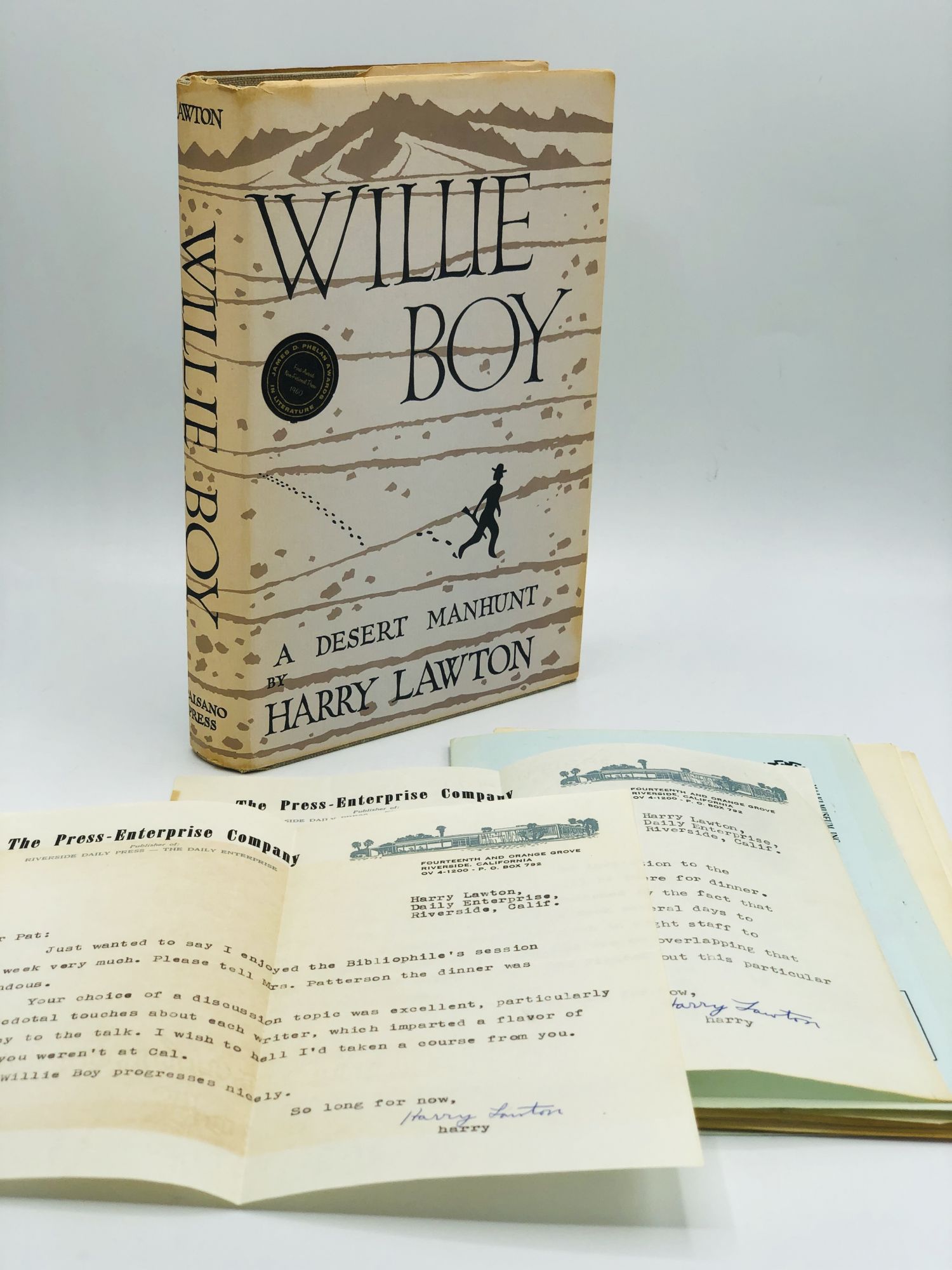 WILLIE BOY: A Desert Manhunt by Lawton, Harry: Very good Hardcover ...