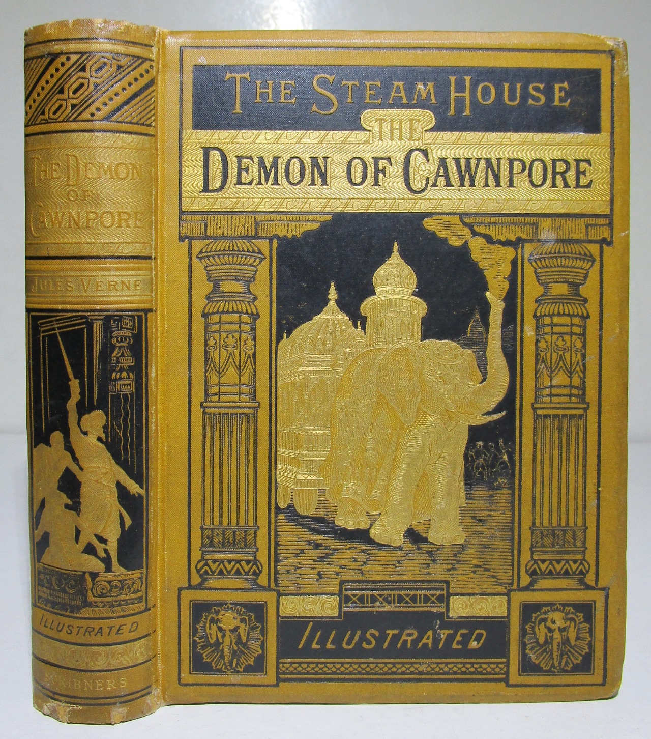 THE STEAM HOUSE The Demon of Cawnpore by JULES VERNE: Good Hardcover ...