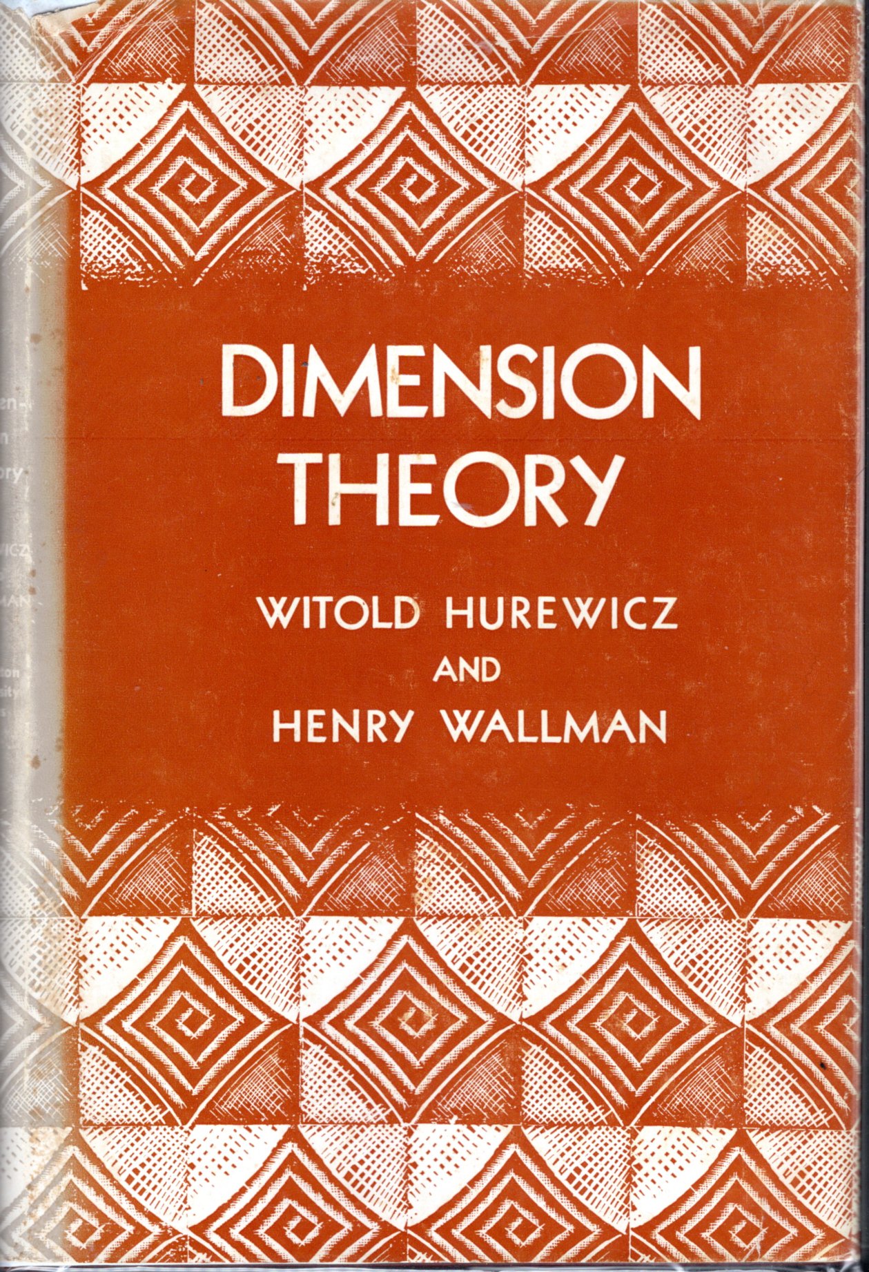 Dimension Theory (Princeton Mathematical Series) by Hurewicz, Witold ...