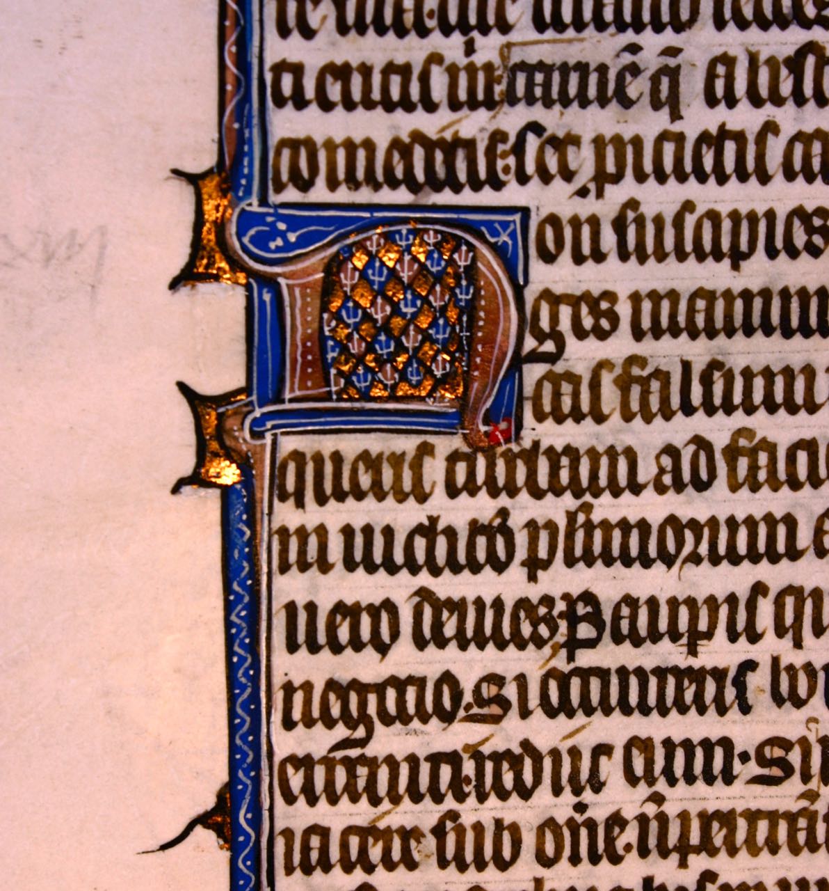 Magnificent, large, manuscript Lectern Bible leaf, c.1300 by BIBLE ...