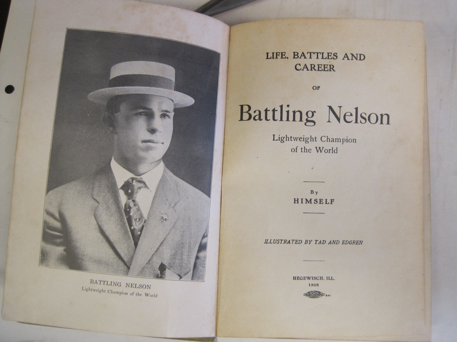Life, Battles and Career of Battling Nelson: Lightweight Champion of ...