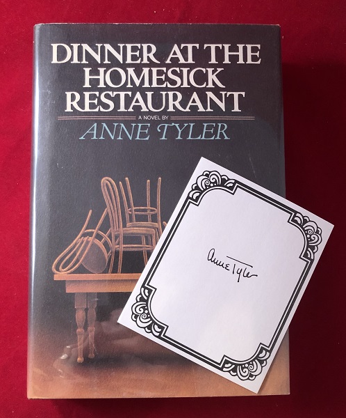Dinner at the Homesick Restaurant (SIGNED BOOKPLATE) by Literature ...