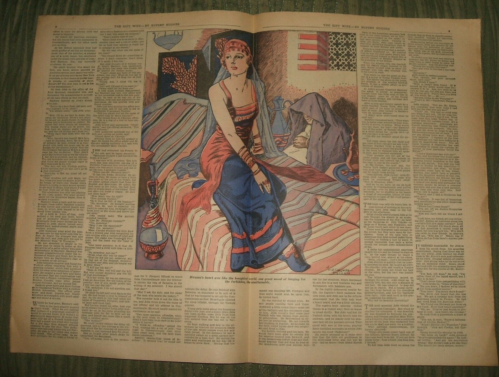 Public Ledger Sunday Novel Supplement Nov. 14, 1937 "The Gift Wife" the ...