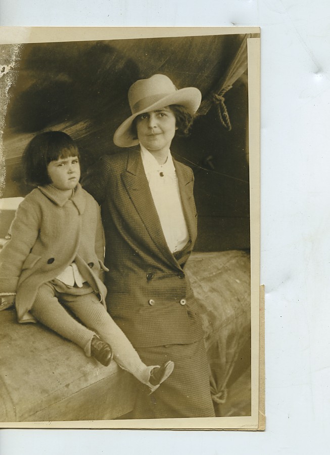 USA New York actrice Dolores Costello Barrymore & Joan Old Press Photo ...