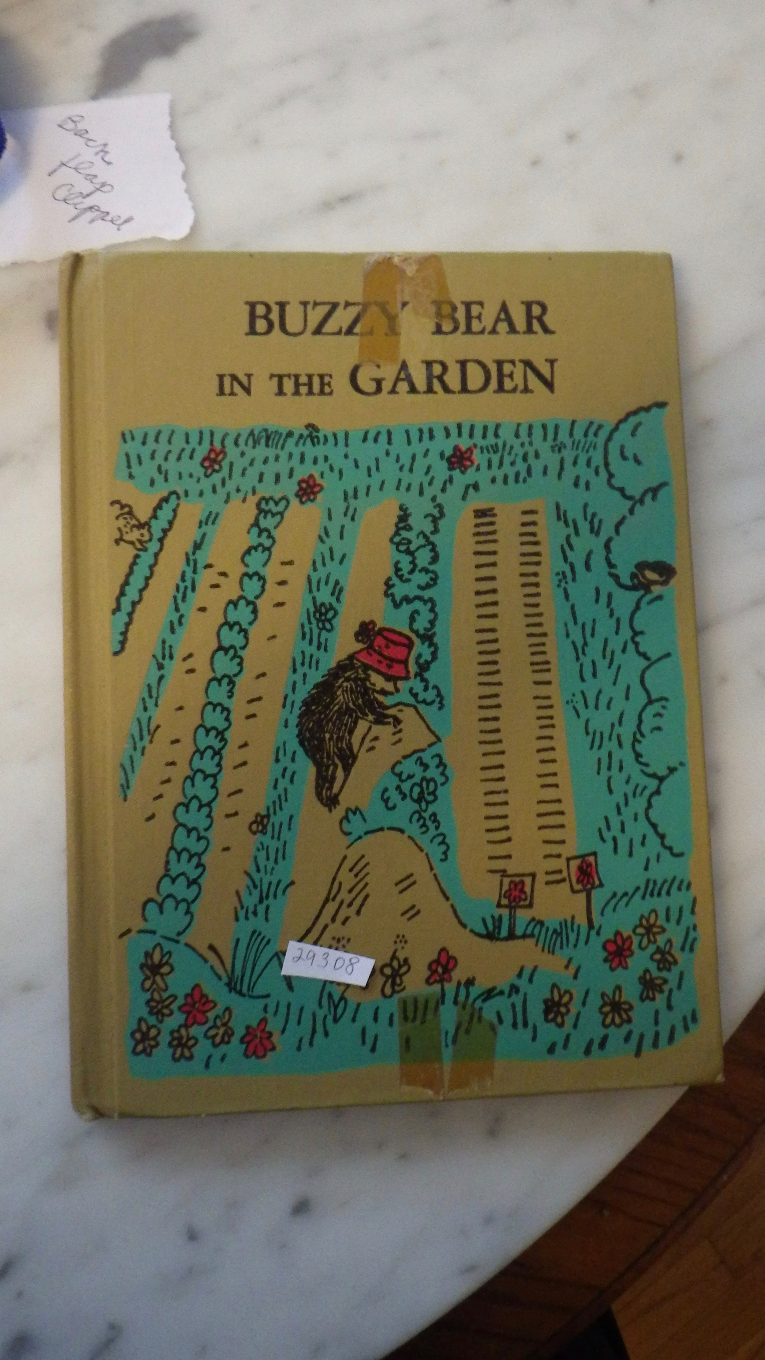 BUZZY BEAR IN THE GARDEN , Buzzy Bear learns to watch and learn; a ...