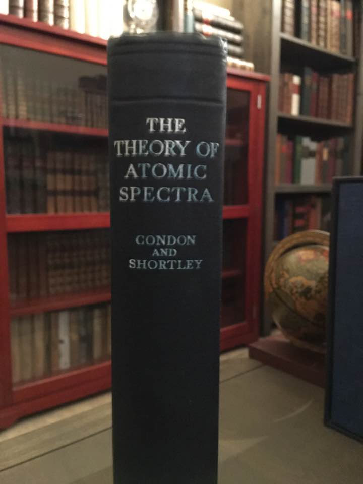 The Theory of Atomic Spectra by CONDON, E.U. and SHORTLEY, G.H.: Near ...