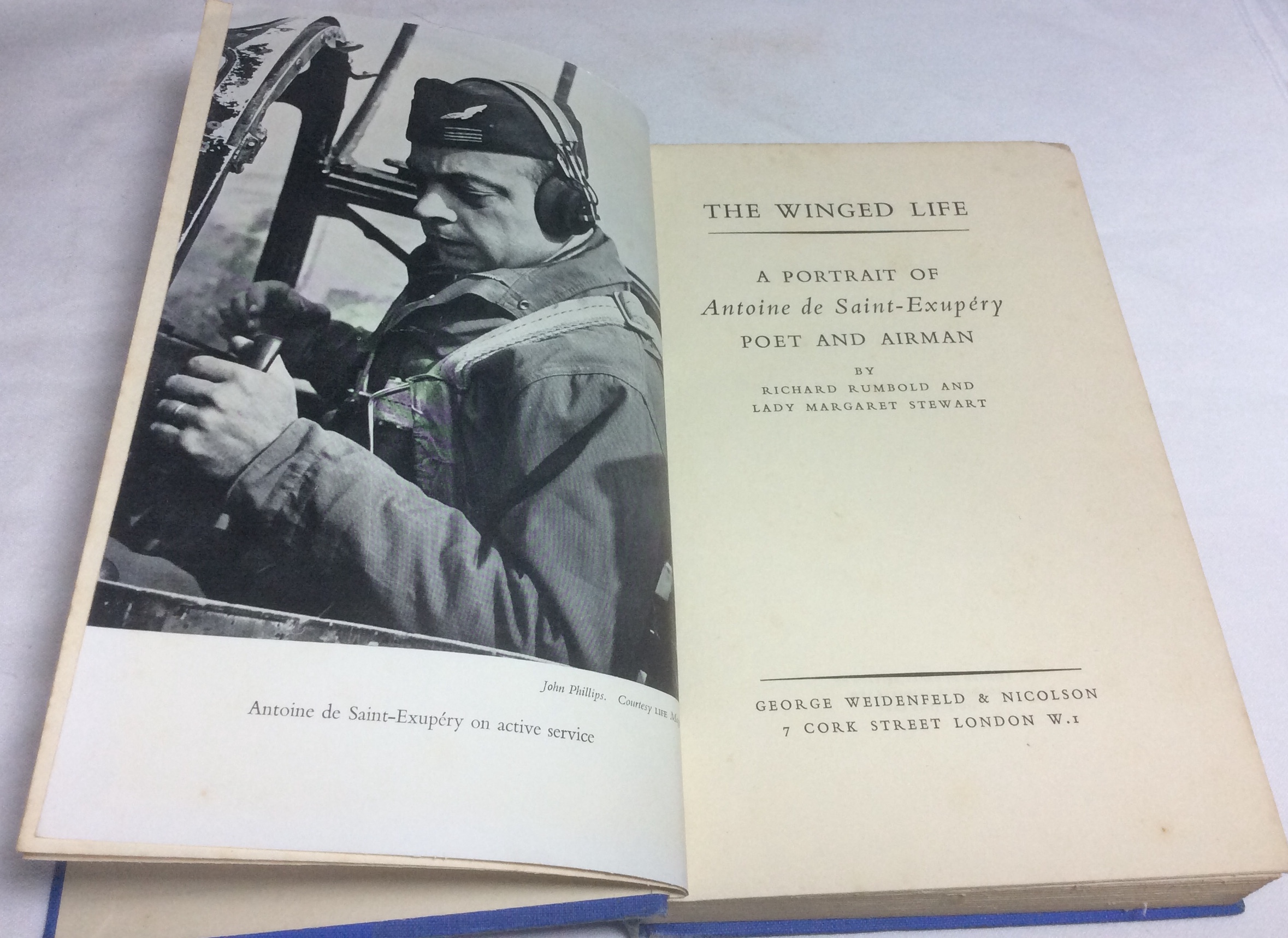 The Winged Life: A Portrait of Antoine de Saint-Exupery, Poet and ...