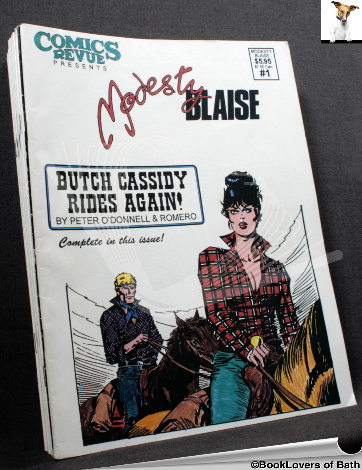 Comics Revue Presents Modesty Blaise No. 1 to No. 23 by Rick Norwood ...