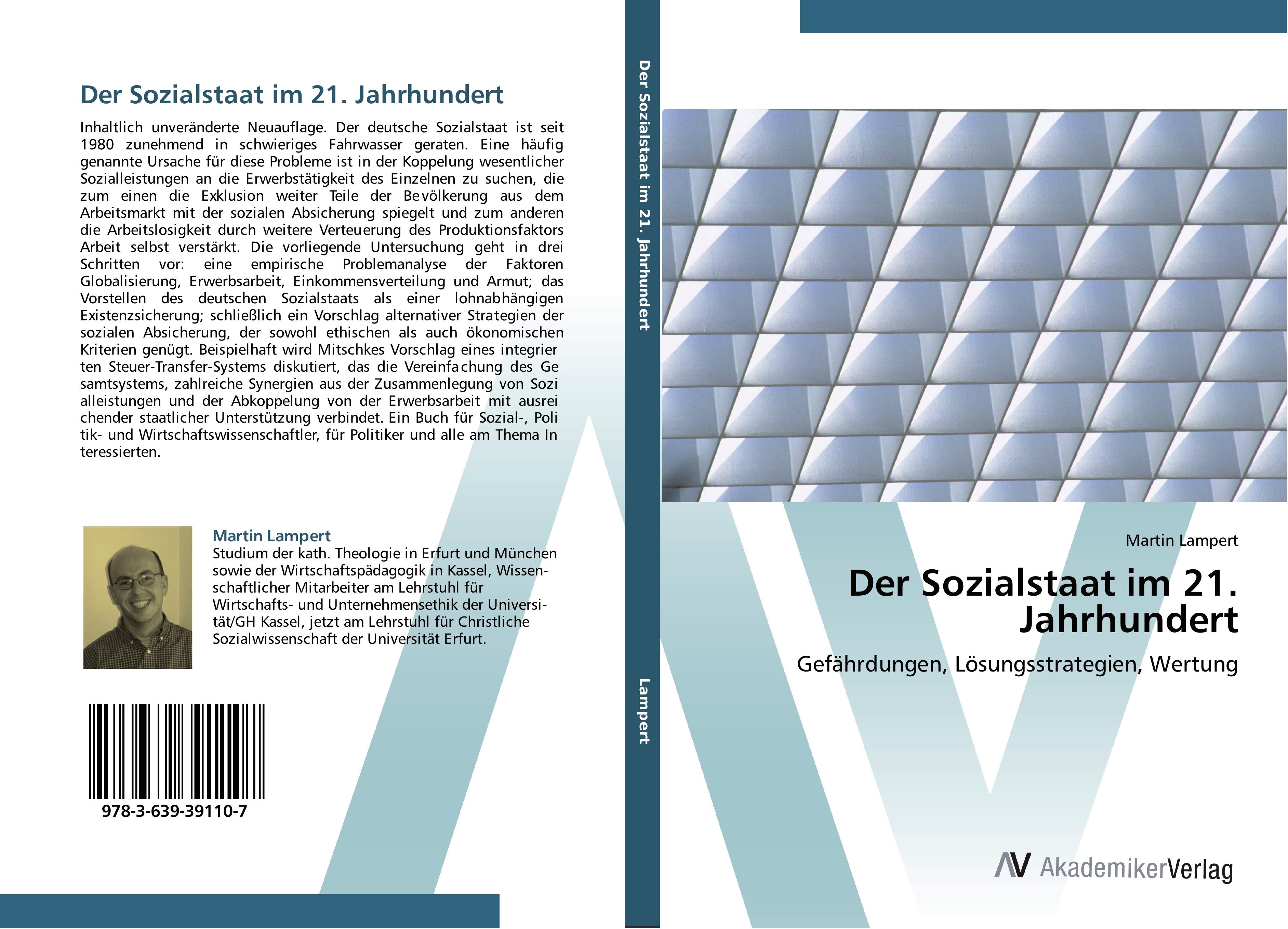 Der Sozialstaat im 21. Jahrhundert von Martin Lampert: New (2012) | moluna