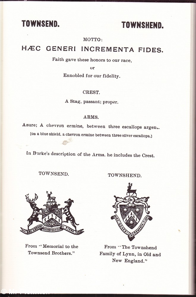 The Townsends by Townsend (ed.), Malcolm: Very Good Hardcover (Original ...