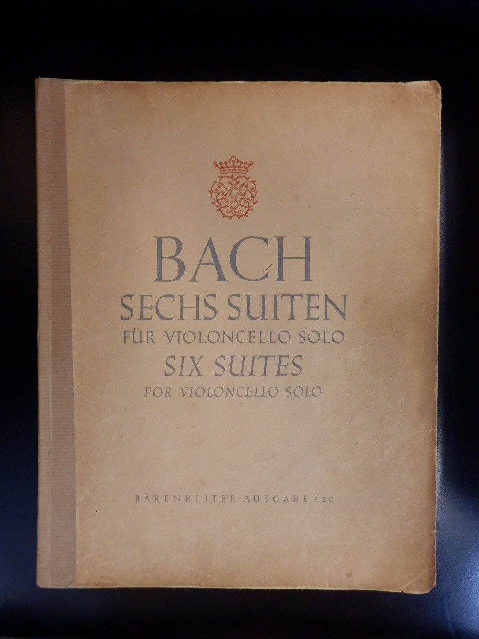Johann Sebastian Bach Sechs Suiten für Violoncello Solo - Six Suites ...