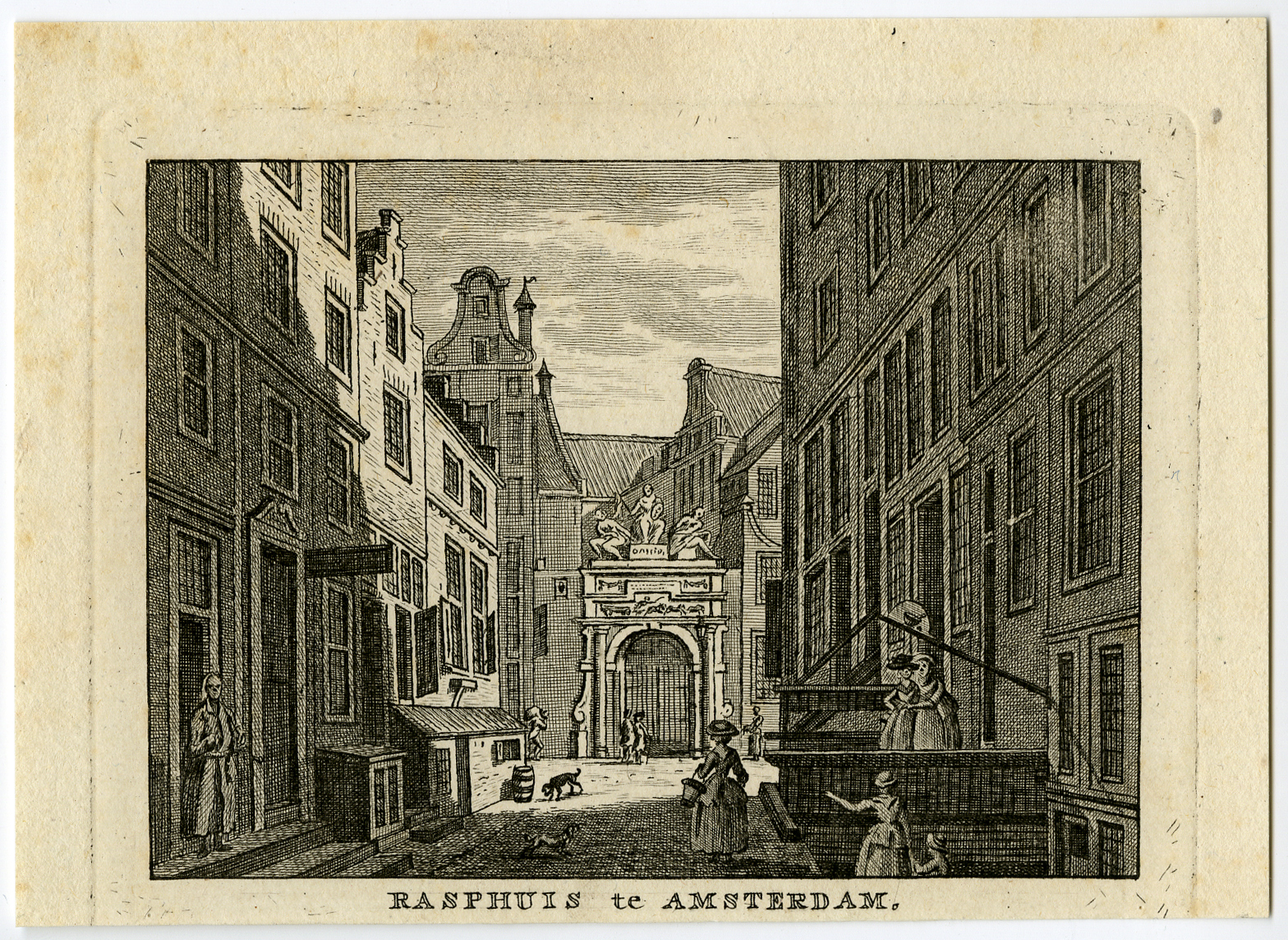 Antique Print-PRISON-AMSTERDAM-RASPHUIS-Bulthuis-Bendorp-1792: (1792 ...