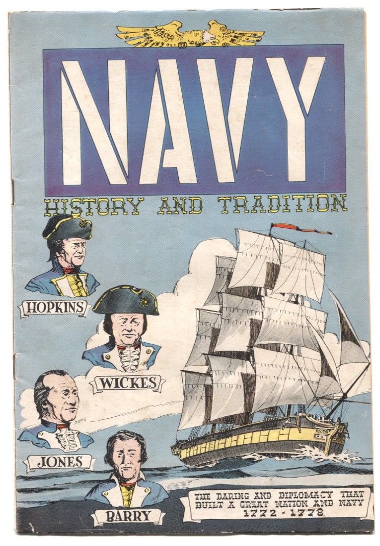 Navy History And Tradition 1958- Promotional comic book: (1958) Bande ...