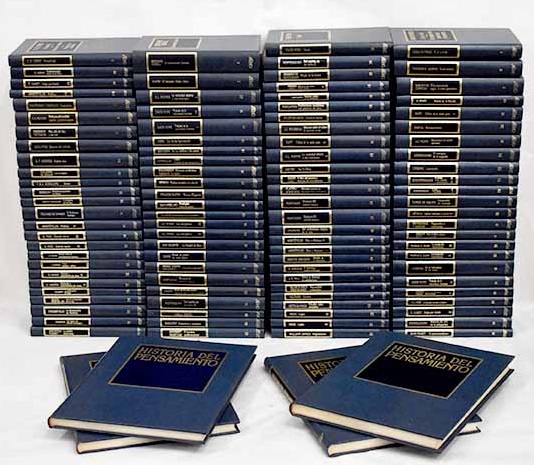 Historia del pensamiento Orbis: Colección completa, 104 volúmenes: 1984 ...