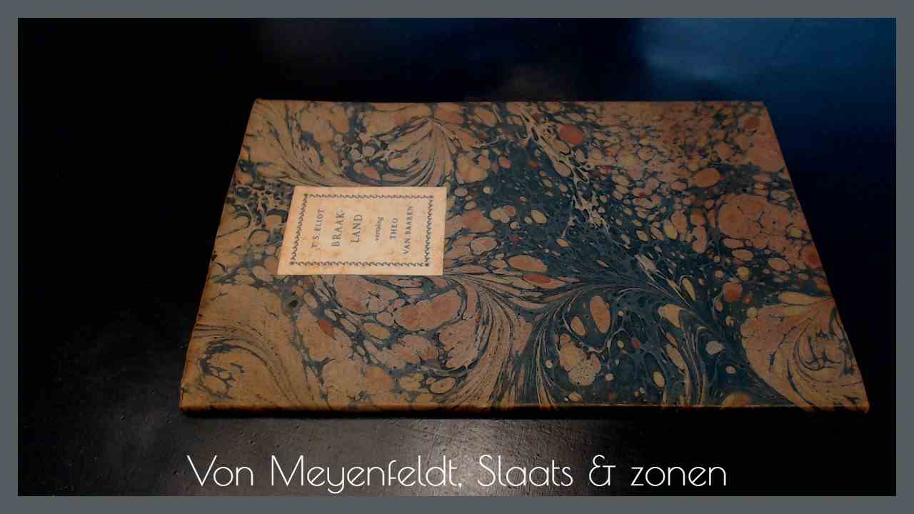 Braakland - Een gedicht by Eliot, T. S.: Goede staat Slappe kaft (1949 ...